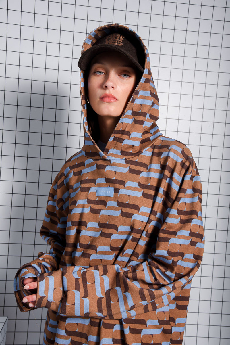 STAND UP HOODIE BROWN – arpyes